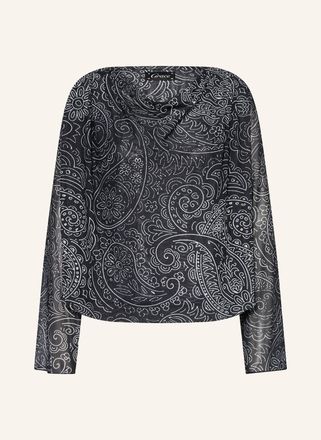 Grace Grace Longsleeve Aus Mesh schwarz