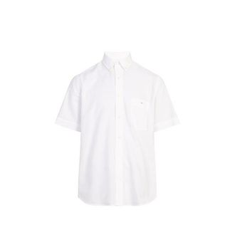 Eden Park Chemise &agrave; manches courtes en piqu&eacute; de coton