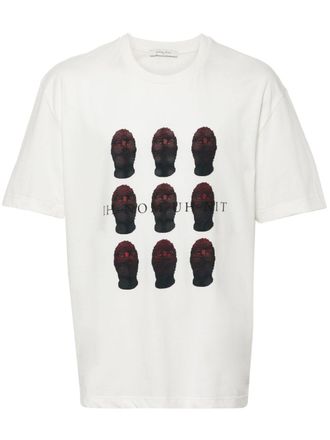 Ih Nom Uh Nit t-shirt &agrave; imprim&eacute; graphique - Blanc