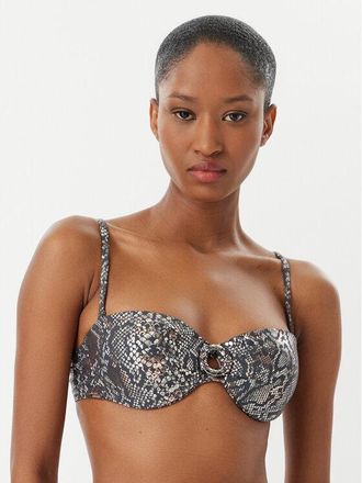 Selmark Bikini-Oberteil BO516 Dunkelgrau
