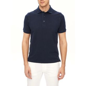 Gran Sasso Homme, Tops, Bleu, Taille: 3XL Polo Classique