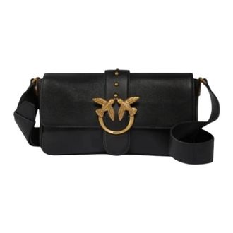 Pinko Pinko, Femme, Sacs, Noir, Taille: ONE Size Love One Classic Slouchy