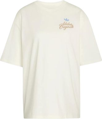 adidas Femme, Sport, Beige, Taille: 38 FR GFX Tee