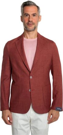 Barba Herren, Jacken, Rot, 3XLGröße