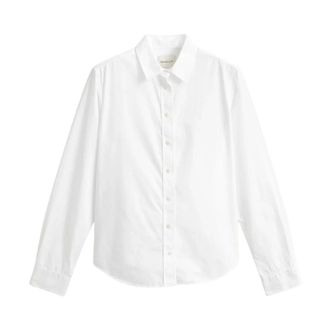 GANT Femme, Blouses et Chemises, Blanc, Taille: 40 FR Chemise classique en popeline