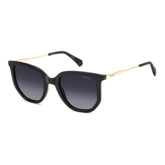 Polaroid Schwarze Graue Get&ouml;nte Polarisierte Sonnenbrille - - Accessories - Damen - Schwarzk - 51 MM