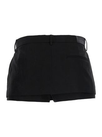 Acne Studios Womens Skirt Tech Fabric Black