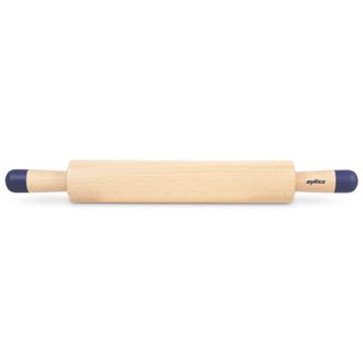 Zyliss E980212 Nudelhol, 47 cm, Holz/Silikon, Rollkuchen/Pizza/Backen/Teig/Mischungen, verantwortungsvoll angebautes Holz, Gewicht sorgt f&uuml;r gleichm&auml;&szlig;iges Ro