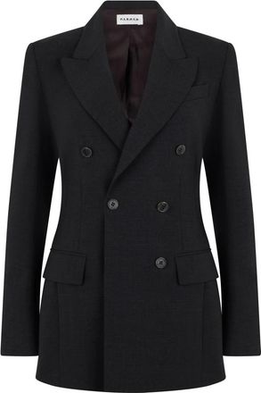 P.A.R.O.S.H. P.a.r.o.s.h., Femme, Vestes, Noir, Taille: 36 FR Blazer crois&eacute;