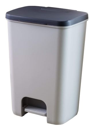 Curver Essentials Treteimer, 20 l, Kunststoff, 30,3 x 29,4 x 42,8 cm, 225360