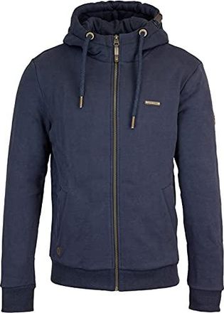 Ragwear Nate Zip Hoodie Homme, bleu marine, M