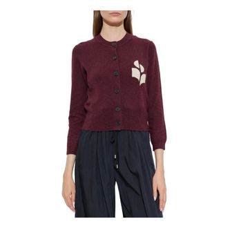Isabel Marant Newton Cardigan - - Knitwear - Damen - Rot - L