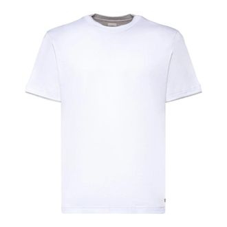 Eleventy T-Shirt mit Rundhalsausschnitt - - Tops - Herren - Wei&szlig; - 3XL