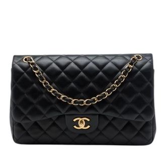 Chanel Sac bandouli&egrave;re classique double rabat Pre-owned - Femme - Pre-owned - Noir - Taille: ONE Size