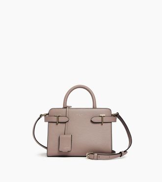 Le Tanneur Petit sac &agrave; main Emilie en cuir grain&eacute;