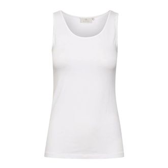 Kaffe Hauts sans manches - Femme - Tops - Blanc - Taille: 44 FR