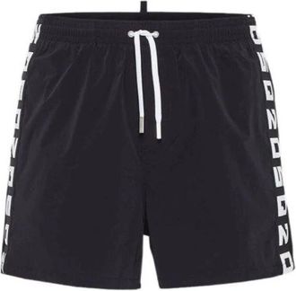 Dsquared2 Homme, Maillots de bain, Noir, Taille: 2XS Boxer Midi