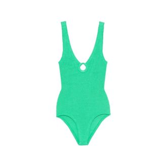 Hunza G Femme, Maillots de bain, Vert, Taille: ONE Size Celine One-Piece