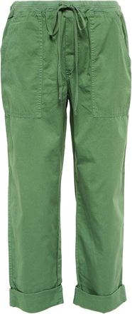 Velvet Mid-Rise-Cargohose Misty aus Baumwolle