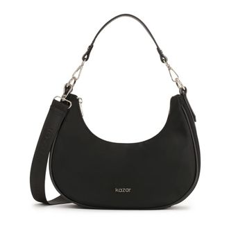 Kazar Femme, Sacs, Noir, Taille: ONE Size Sac Textile en Forme de Croissant