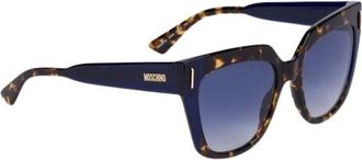Moschino Femme, Accessoires, Noir, Taille: ONE Size Square Lunettes de soleil