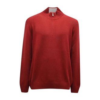 Gran Sasso Herren, Strickwaren, Rot, 2XLGr&ouml;&szlig;e
