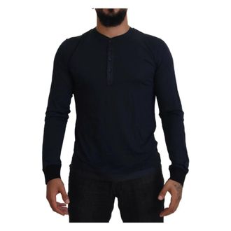 Dolce & Gabbana Long Sleeve Tops - - Tops - Herren - Blau - S