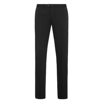 Philipp Plein Homme, Pantalons, Noir, Taille: M Pantalon Long Chino Coupe Ajust&eacute;e