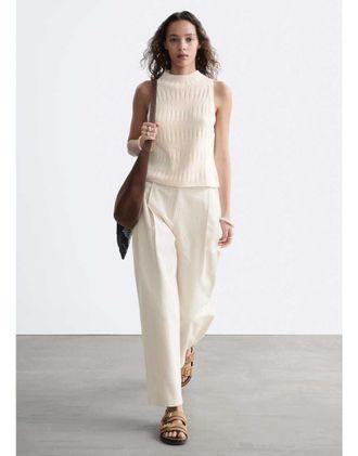 & Other Stories pantalon ballon &eacute;cru-Blanc
