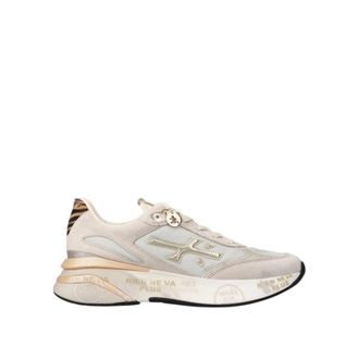 Premiata Sneaker aus Nylon und Leder - - Shoes - Damen - Beige - 39 EU