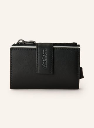 Strellson Kartenetui Carter C-Four E-Cage Mit M&uuml;nzfach schwarz