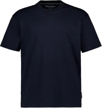 Marc O'Polo Herren T-Shirt blau Baumwolle