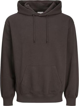 Jack & Jones Jjecharge Noos Sweat à Capuche Sweatshirt, Mulch, L Homme