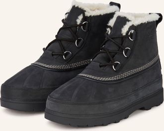 Sorel Schn&uuml;tboots Ambler schwarz