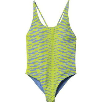 Delicate.love Damen Badeanzug Badeanzug ELECTRA LIGHTNING