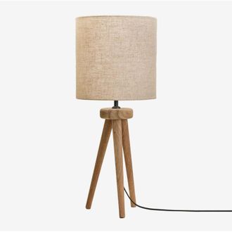 Sklum Simona Tischlampe aus Mangoholz Mango-Holz - Sklum