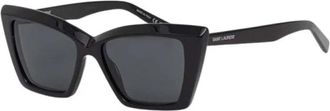 Saint Laurent Cat-Eye Sonnenbrille - - Accessories - Damen - Schwarzk - 54 MM