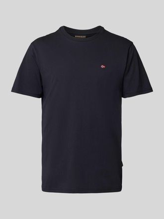 Napapijri T-Shirt mit Label-Stitching