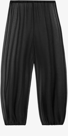 Frankie Shop Femme, Pantalons, Noir, Taille: 44 FR Orissa Sheer Balloon Pants