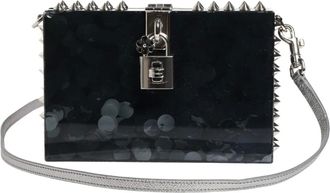 Dolce & Gabbana Femme, Sacs, Noir, Taille: ONE Size Dolce BOX Clutch
