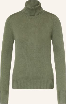 Allude Allude Rollkragenpullover Aus Cashmere gruen