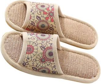 IFUNDOM Pantoufles pour Homme et Femme Semelle &Eacute;paisse Antid&eacute;rapante Respirantes et Lavables pour Int&eacute;rieur Chambre et Maison Confort L&eacute;ger et Rose