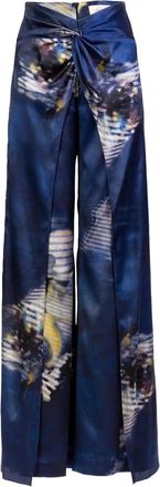 Silvia Tcherassi pantalon Canturipe - Bleu