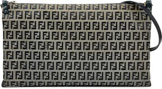 Fendi sac à bandoulière Zucchino (2000-2010) - Gris
