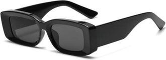 Generic Lunettes De Soleil Carr&eacute;es For Homme, Id&eacute;ales For Les Activit&eacute;s Plein Air, Vacances, Le Sport Et La Conduite(Black)