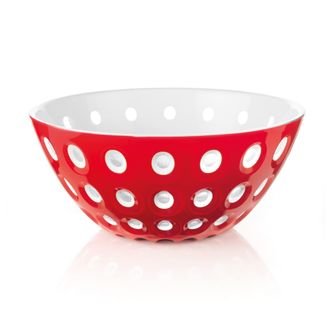 Guzzini Le Murrine, Schale, Schüssel - Rot/Weiß/Transparent, Ø25 x h11 cm | 2700 cc - 279425147