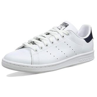 adidas Originals adidas Stan Smith, Baskets Homme, FTWR White FTWR White Collegiate Navy, 40 2/3 EU