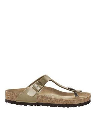 Birkenstock Gizeh Femme Flip Flops Birko Flor Or, regular fit - 37 EU