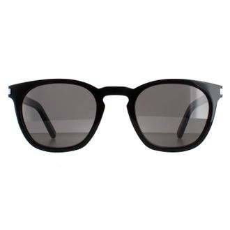 Saint Laurent Rund Unisex Schwarz Rauchen SL28