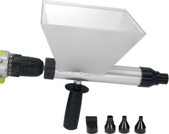 Generic Mörser-Applikator für Zement für elektrische Spritzen-Spritze, robustes Hochleistungs-Dichtungswerkzeug | Elektrischer Mörser-Applikator aus Legierung